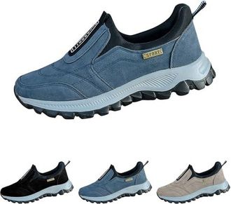 Generic Chaussures de marche et de randonn&eacute;e extra larges pour homme - Confortables et antid&eacute;rapantes - Semelle int&eacute;rieure douce - Chaussures d&eacute;contract&eacute;es av