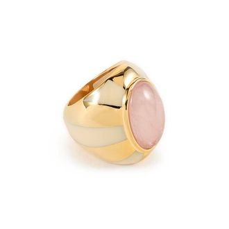 Aur&eacute;lie Bidermann Bague Mirasol en laiton et plaqu&eacute; or