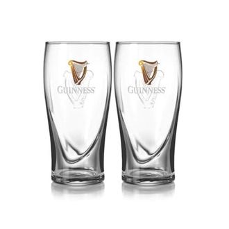 Guinness Harp artwork jeu de 2 verres