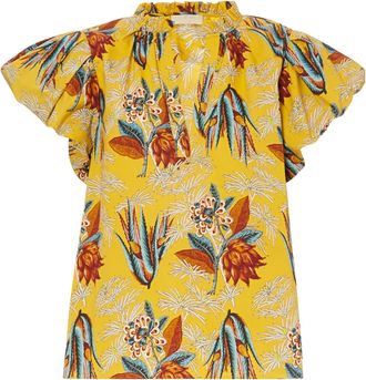 Ulla Johnson Blouse Klara Popeline de Coton Ulla Johnson