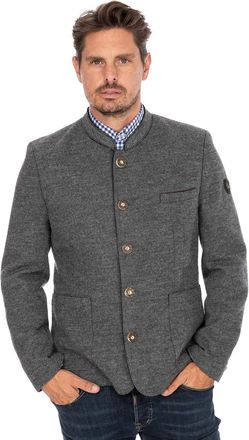 Stockerpoint Herren Wolfgang2 Trachtenjanker, grau, 56