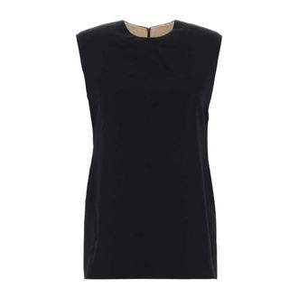 Carven Bl316 Sleeveless Top - - Blouses & Shirts - Damen - Schwarzk - M