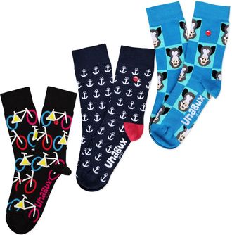 Unabux Freizeitsocken Mix