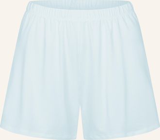 erlich textil Erlich Textil Light Touch Kurze Schlafhose Aus Lyocell - Seidig Weich blau