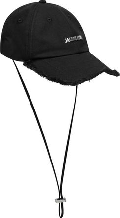 Jacquemus Femme, Accessoires, Noir, Taille: 60 CM La Casquette Artichaut
