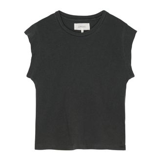The Great. THE Great, Femme, Tops, Noir, Taille: 36 FR Peak Shoulder Tee