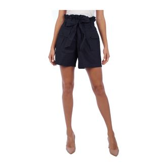 Emporio Armani High-Waist Moderne Shorts - - Shorts - Damen - Blau - XL