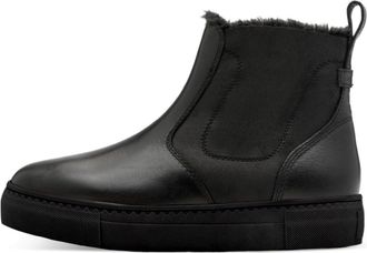 Tamaris Damen Stiefel Leder schwarz 38