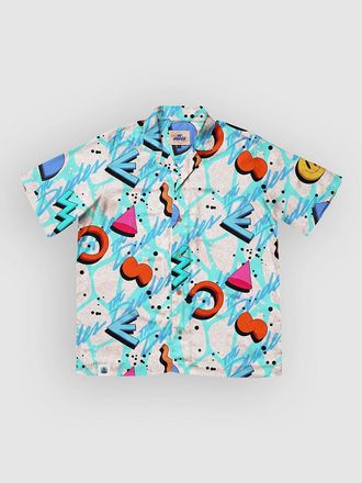 THE DUDES Squiggle Pattern Light Hawaiian Hemd multicolor