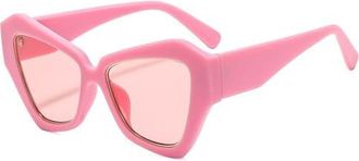 Generic Lunettes De Soleil Dext&eacute;rieur &Agrave; Grande Monture For Hommes Et Femmes, Id&eacute;ales For Les D&eacute;placements En Vacances Ou For F&ecirc;tes(Pink)