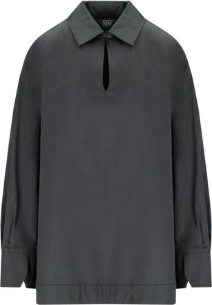 Max Mara Femme, Blouses et Chemises, Gris, Taille: 36 FR Abano Blouse