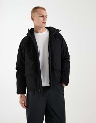 Redefined Rebel Veste oversize coupe carr&eacute;e - Noir