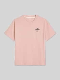 Marc O'Polo Loose Fit T-Shirt aus reiner Baumwolle mit R&uuml;cken-Print