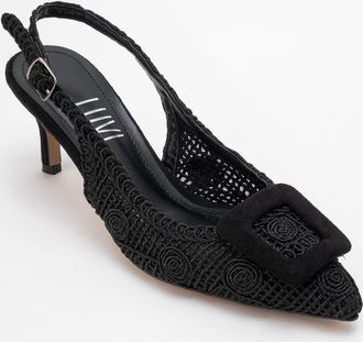 Prologue Ensley Gestrickte Schnalle Spitzer Zeh Pumps (Damen)