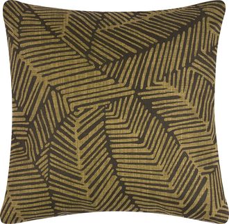 Pad concept Pad Kissenh&uuml;lle Flair, 45 x 45 cm, olive, Gr&ouml;&szlig;e Kissen:45 x 45 cm