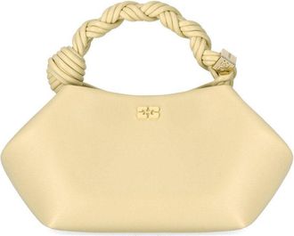 Ganni SAC &Agrave; MAIN BOU SMALL JAUNE GANNI