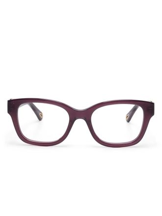 Chloé lunettes de vue à monture carrée - Violet