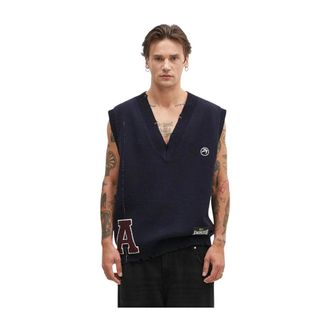 AMBUSH Sleeveless Strickware - - Knitwear - Herren - Blau - L