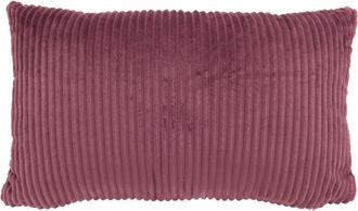 CB Home & Style Wohnkissen Dekokissen Zierkissen Sofakissen Cordoptik inkl. Füllung (Bordeaux, 30x50cm)