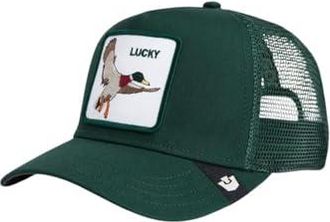 Goorin Brothers The Lucky Duck Guard Casquette de camionneur Vert fonc&eacute; Taille unique