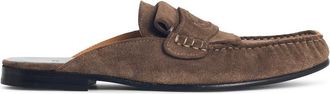 Marni Sabots Marni en daim marron