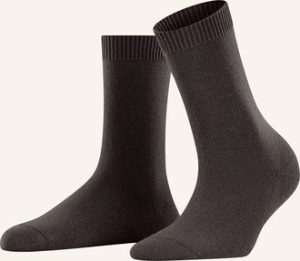 Falke Socken Cosy Wool Mit Merinowolle braun