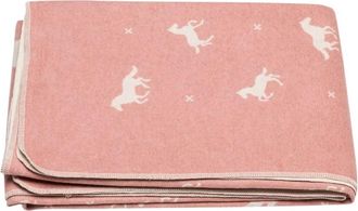 David Fussenegger Kinderdecke - Decke - Juwel - Pferde - Rosa - 200 x 140 cm