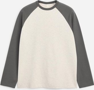 Arket Baseballshirt -Grau
