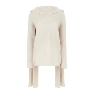Niccol&ograve; Pasqualetti Mucchio Pullover mit Schal-Kragen - - Knitwear - Damen - Beige - S