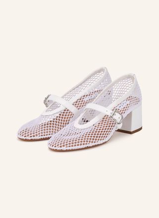 Alaia Ala&iuml;a Mary-Jane-Pumps weiss