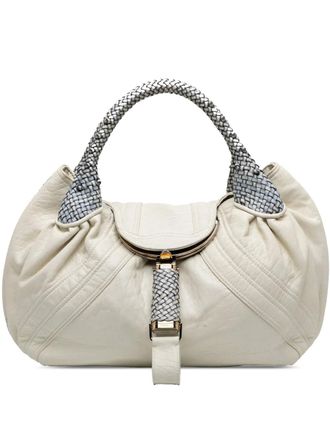 Fendi sac à main Spy en cuir (2000-2010) - Blanc