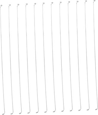 TOPBATHY Käsehobel Schneidedraht Ersatzdraht aus Edelstahl 12 Stück 5,5 Zoll für Blockkäse Butter Vielseitiges Küchenzubehör Geeignet für Käsebrett und Präzise