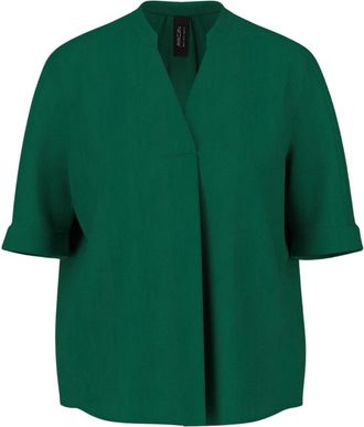 Marc Cain Femme, Blouses et Chemises, Vert, Taille: 44 FR Blouses
