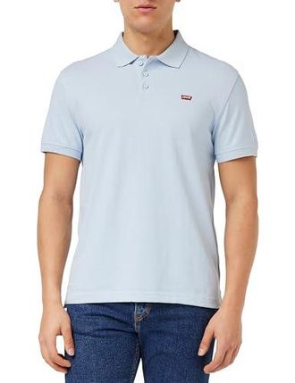 Levi's Polo Housemark pour Homme, Logo Chesthit, Niagara Mist, XS