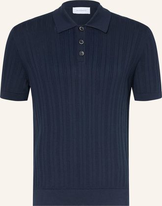 Baldessarini Baldessarini Strick-Poloshirt blau