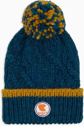 Gallo Gallo, unisex, Accessoires, Multicolore, Taille: ONE Size Bonnet &agrave; revers avec motif tress&eacute;