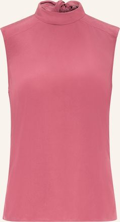 HUGO BOSS Schluppenbluse Besei Aus Seide rot