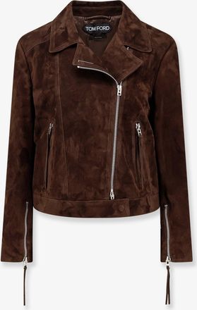 Tom Ford Suede Biker Jacket - TOM FORD - gender_Woman