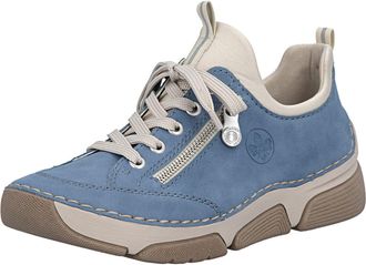 Rieker Damen 45973 Slipper Blau 41