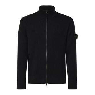 Stone Island Herren, Strickwaren, Schwarzk, XLGr&ouml;&szlig;e