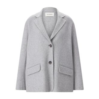 Lareida Wollmischungs-Blazer - - Jackets - Damen - Grau - M