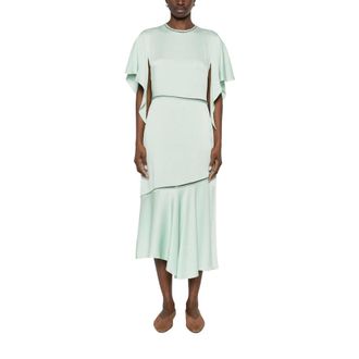 Fabiana Filippi Femme, Robes, Vert, Taille: 42 FR Dress Abd266F187 L780 6172