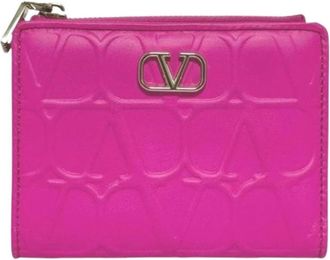 Valentino Porte-monnaie Pre-owned - Femme - Pre-owned - Rose - Taille: ONE Size