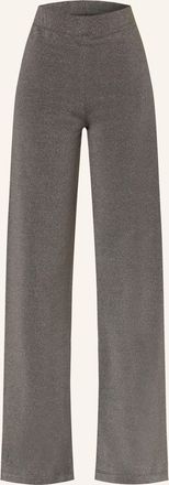 Oh April Oh April Strickhose Loui Mit Glitzergarn grau