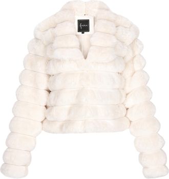 Faina Jacke Frauen cremefarben