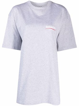 Balenciaga t-shirt Political Campaign - Gris