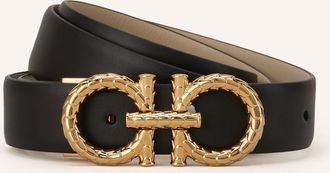 Ferragamo Ferragamo Lederg&uuml;rtel schwarz