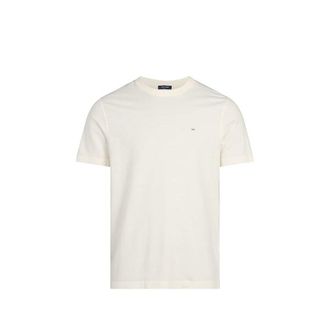 Eden Park T-shirt &agrave; col rond en coton et lin