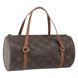 Louis Vuitton Sac &agrave; main en toile Pre-owned - Femme - Pre-owned - Brun - Taille: ONE Size