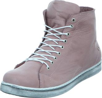 Andrea Conti Damen 341500 Hohe Sneaker, Beige Mauve 175, 36 EU